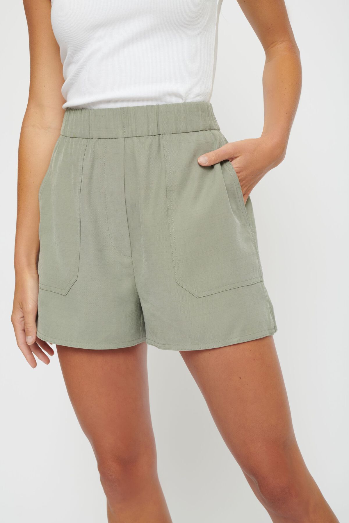 Shorts | High Waisted, Denim, & Linen Shorts | Dynamite CA