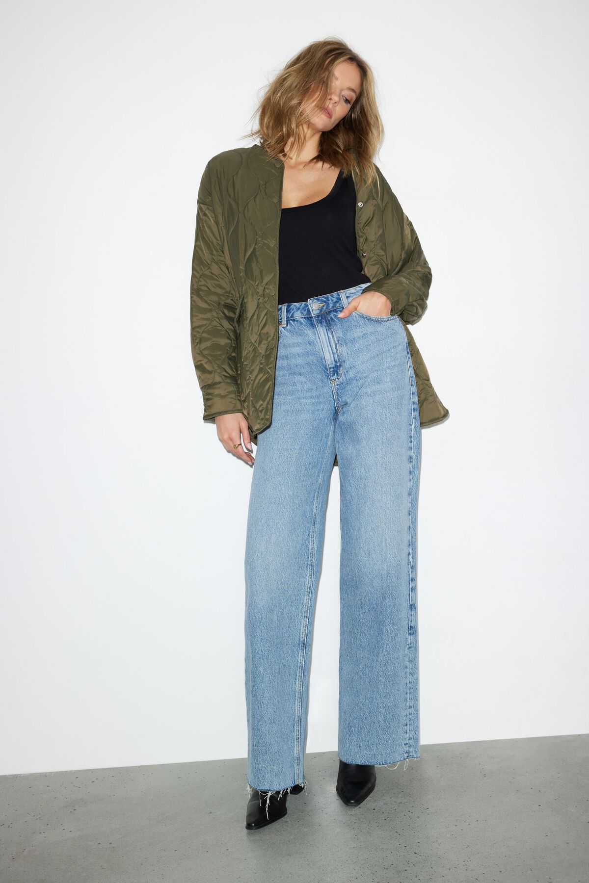 Dynamite York Quilted Shacket - 1000696660HS