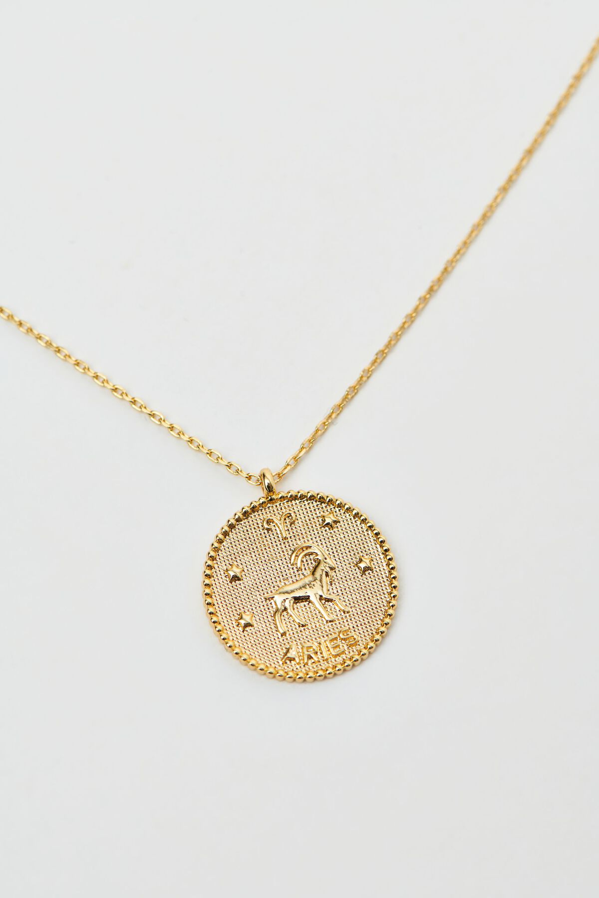 Dynamite 14K Gold Plated Zodiac Necklace - 1000639183W3