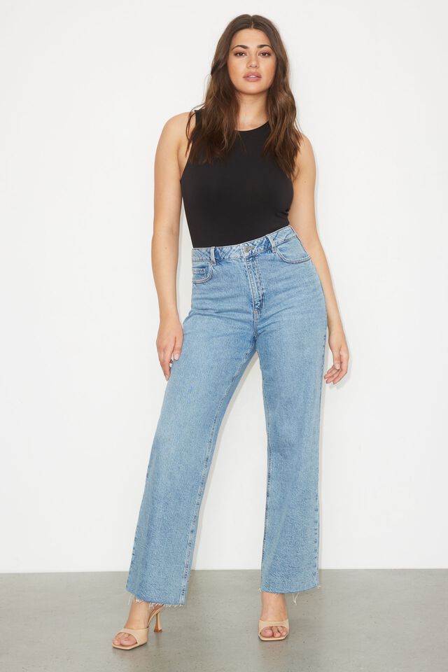 Heidi Wide Leg Jeans | Dynamite