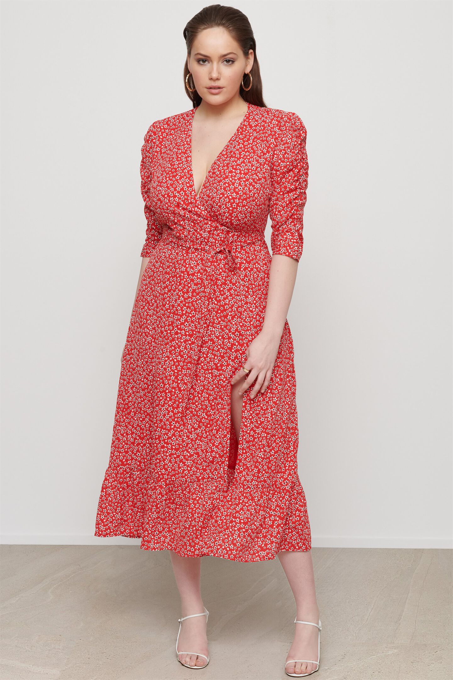 Maxi Wrap Dress | Dynamite