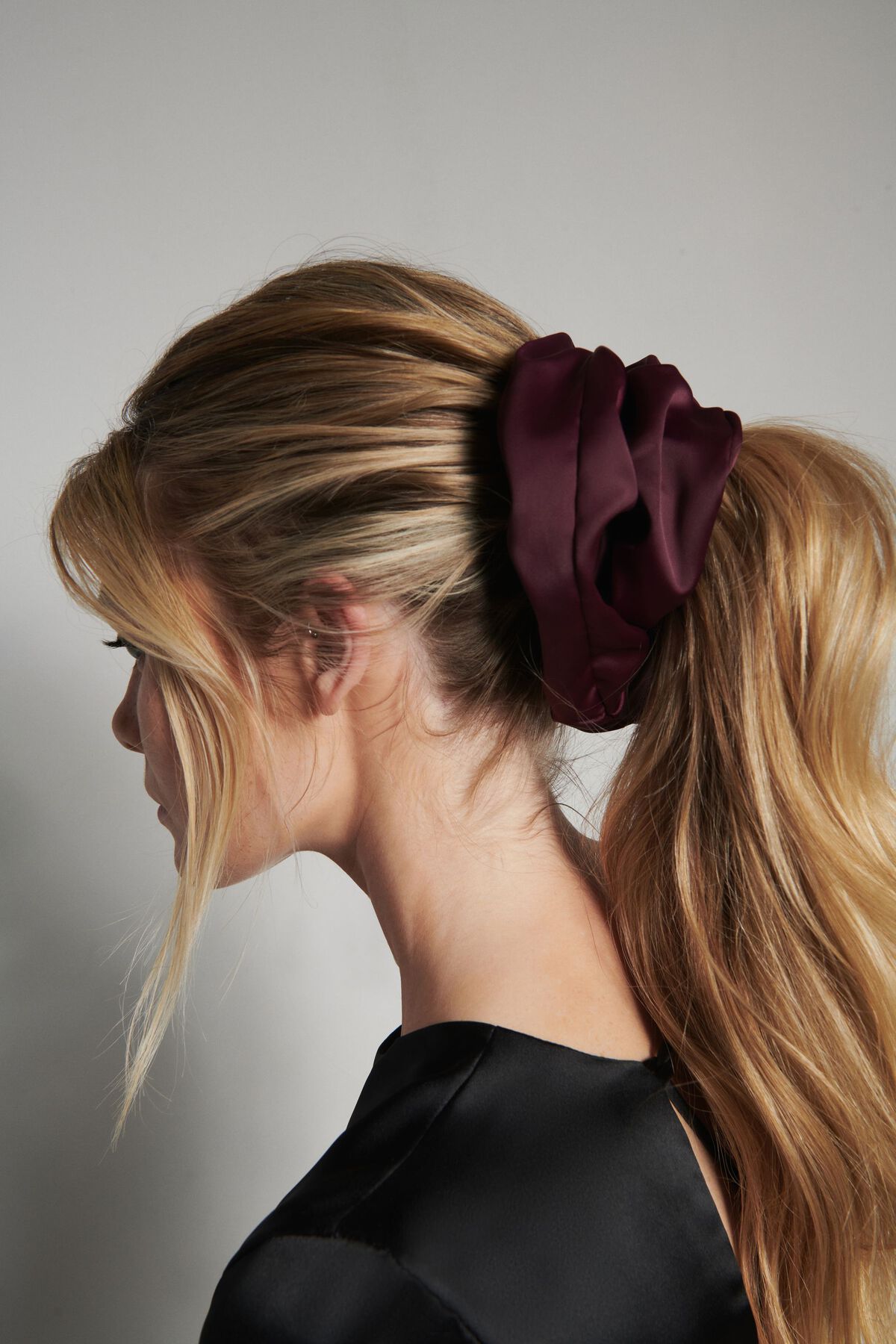 Oversized Satin Scrunchie | Dynamite