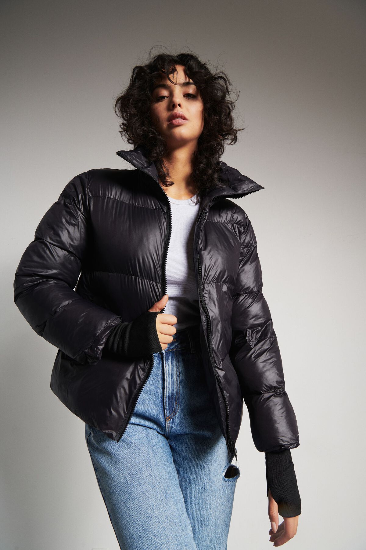 Puffer Jacket Black | Dynamite