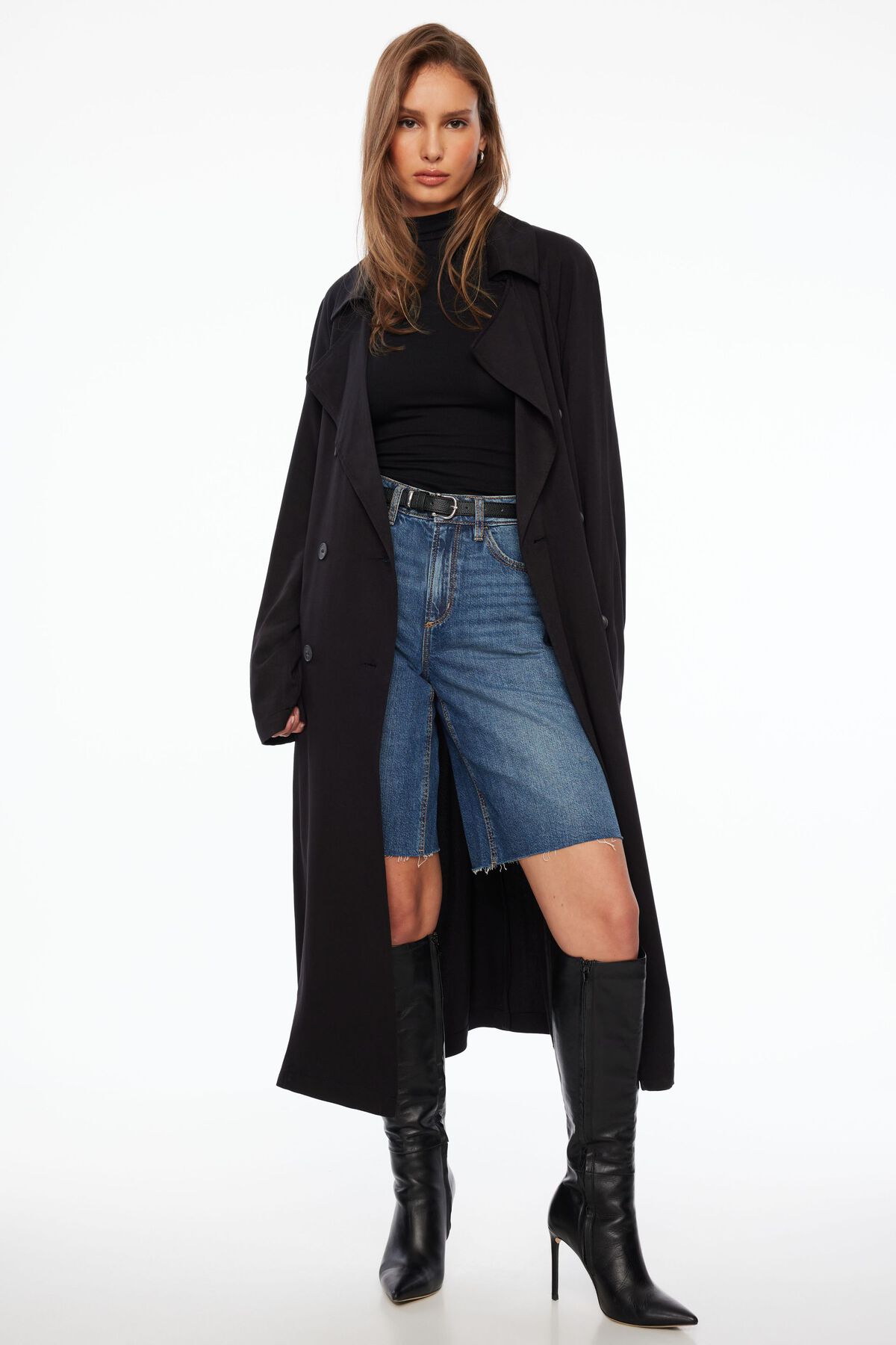 Dynamite Maxi Trench Jacket - 10007899006V