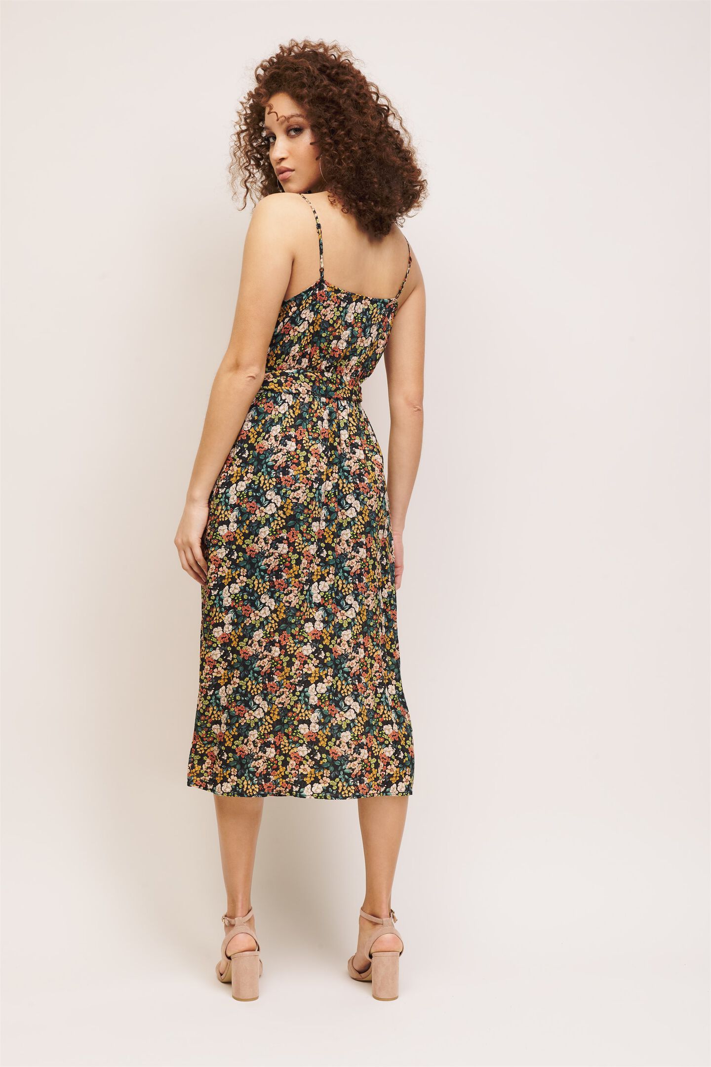 Wrap Midi Dress | Dynamite