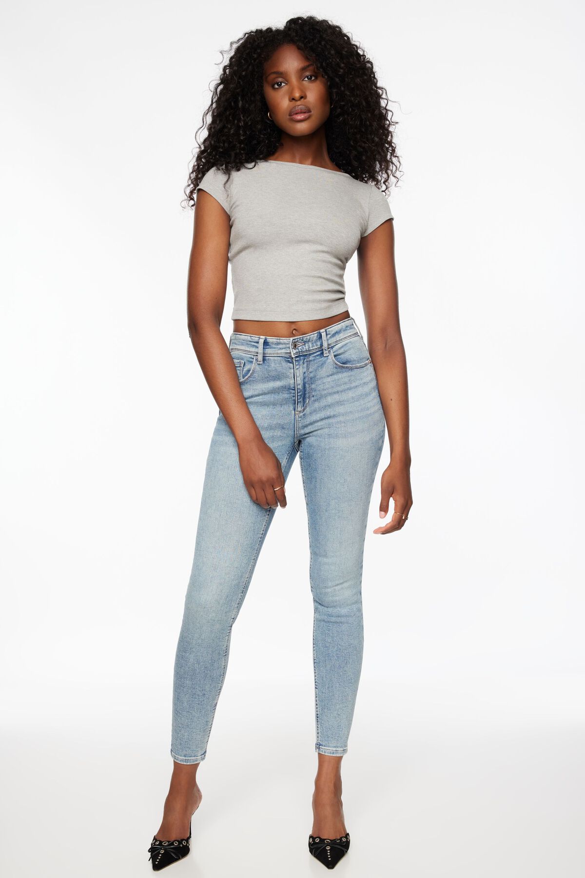 Kate Skinny Jeans Blue | Dynamite