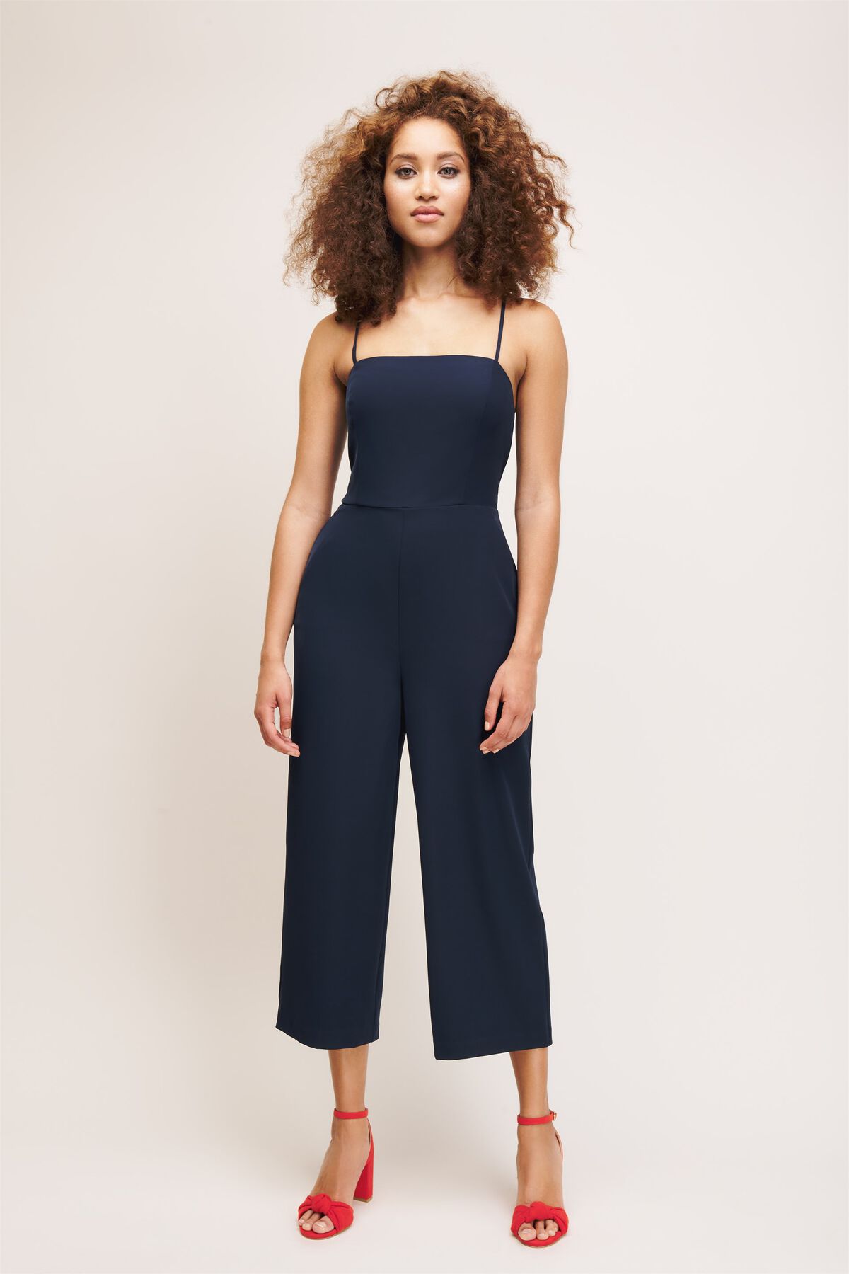 Open Back Jumpsuit | Dynamite