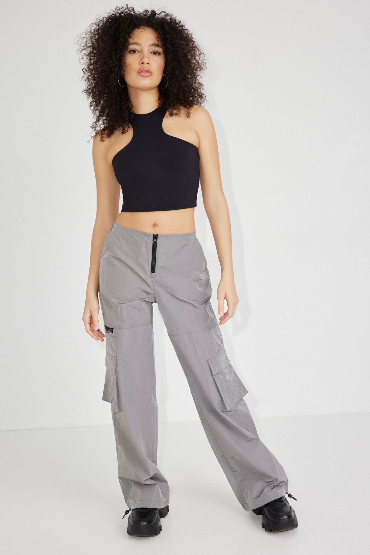 Metallic Parachute Pant | Dynamite